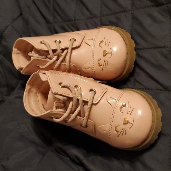 wonder nation | Shoes | Wonder Nation Pink Cat Boots Size 5 Toddler ...